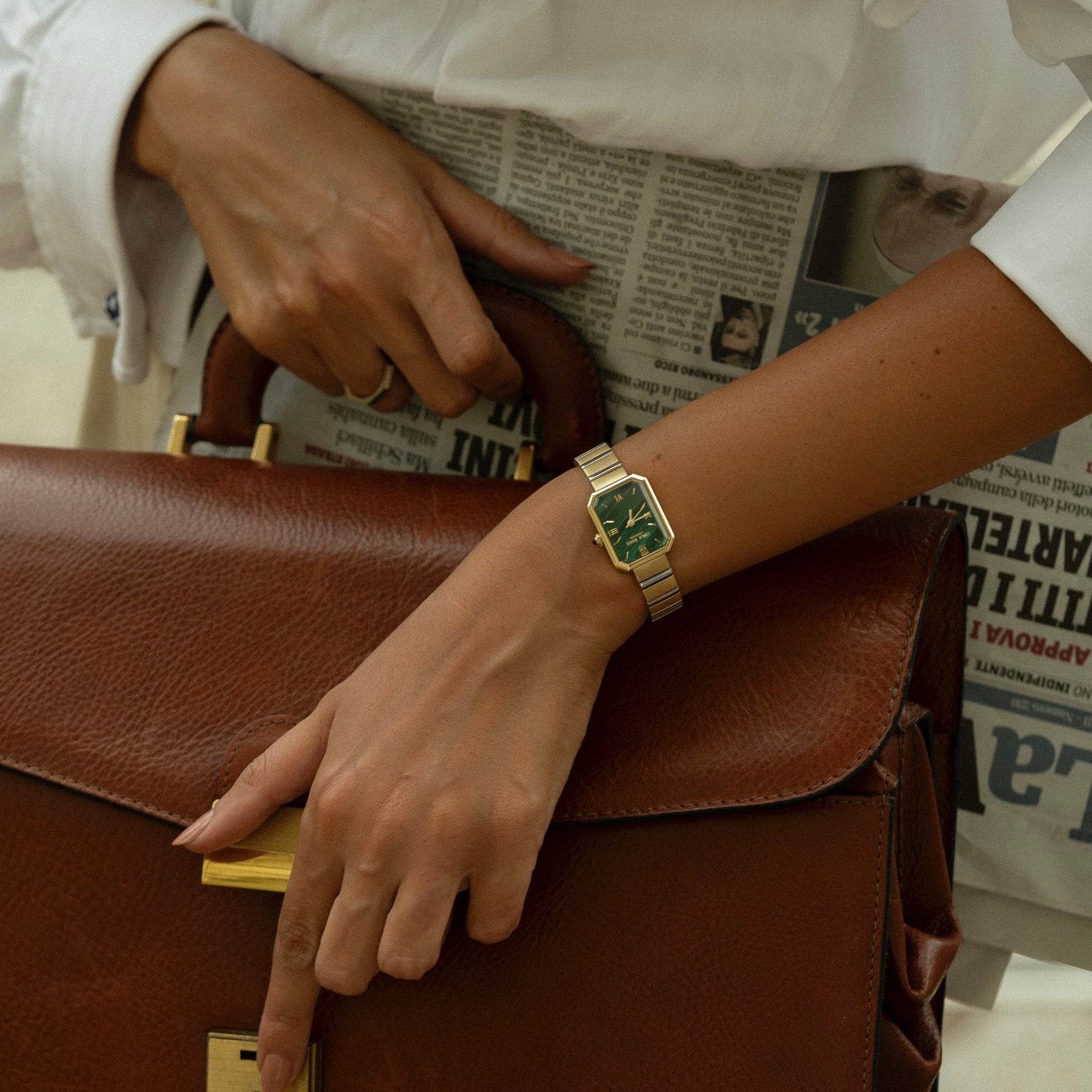Ms. Lola Malachite Watch – Lola Rose
